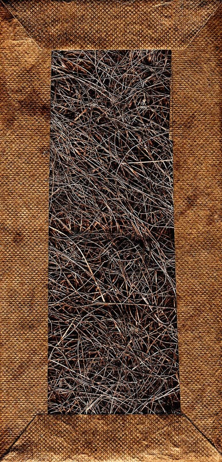 Structure of a Fibrous Fabric Stock Image - Image of network, green ...