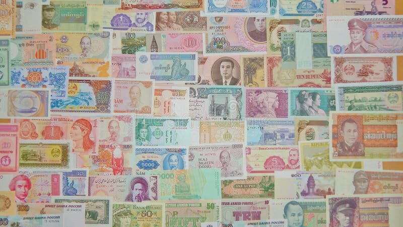 Background of Banknotes of the World Paper Money Editorial Photo ...