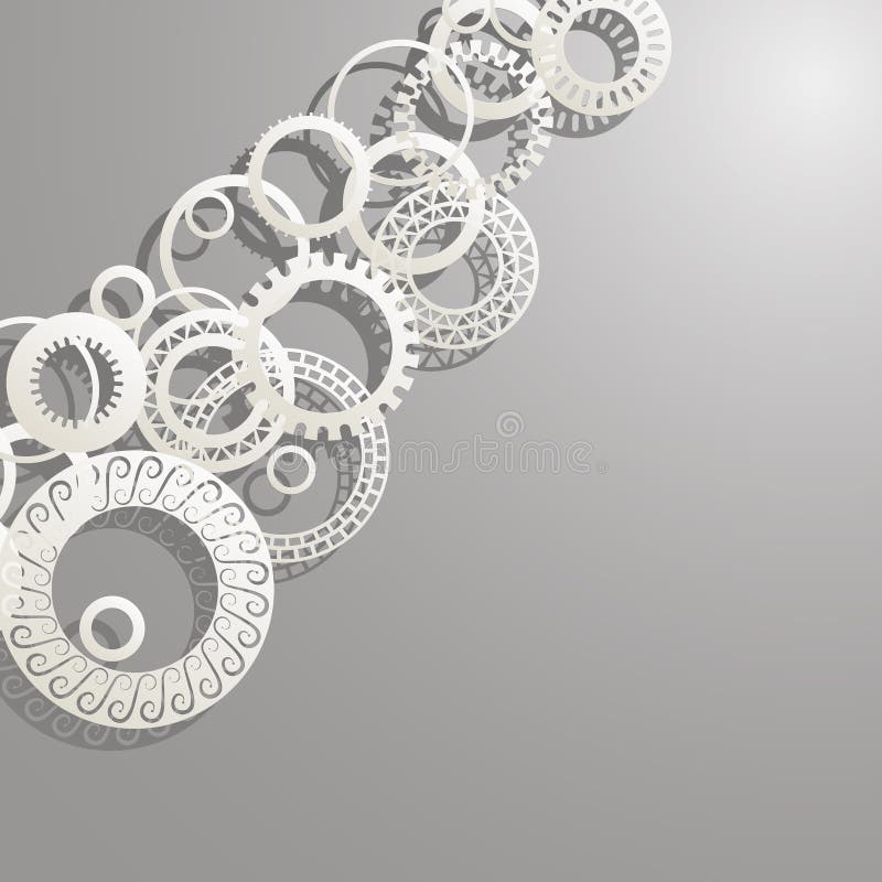 Background paper rings stock vector. Illustration of decor - 70778406