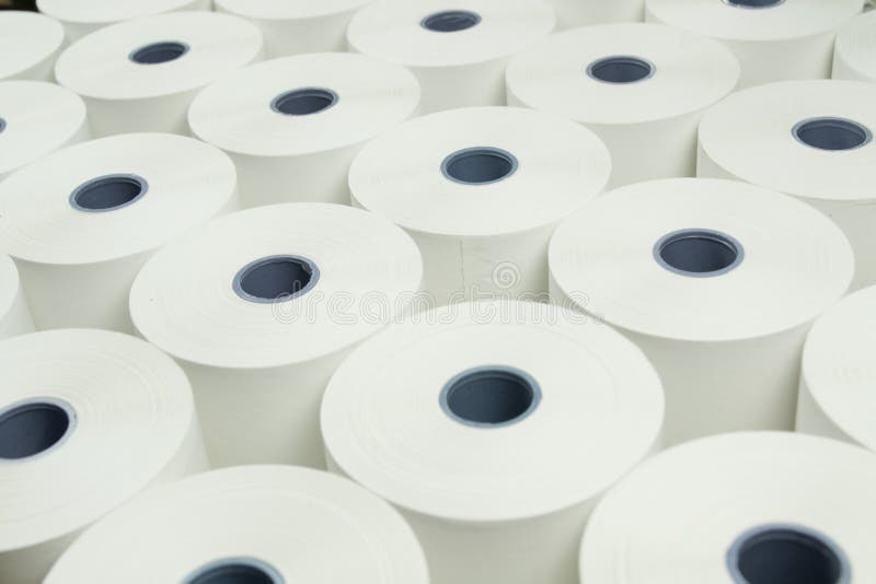 Background from Paper Rolls Stock Image - Image of textured, material ...