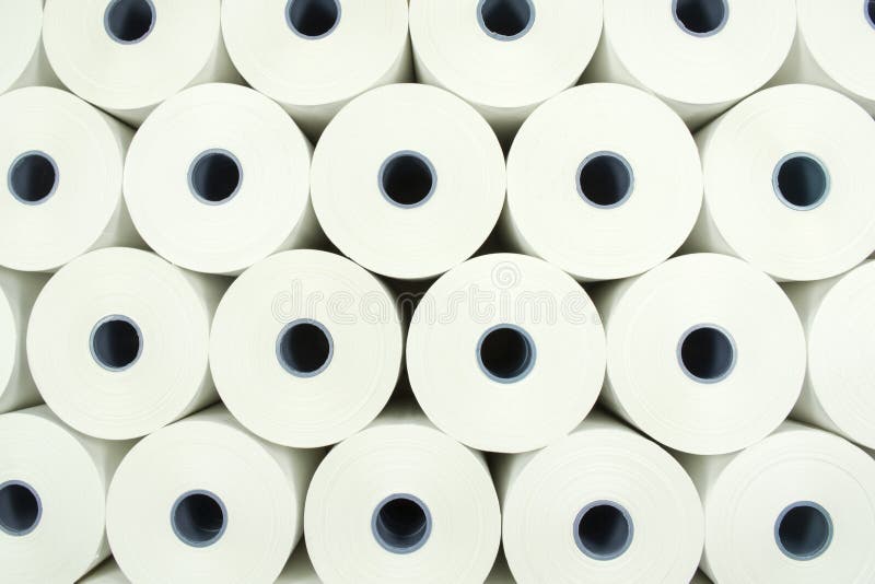 Background from Paper Rolls Stock Photo - Image of business, group ...