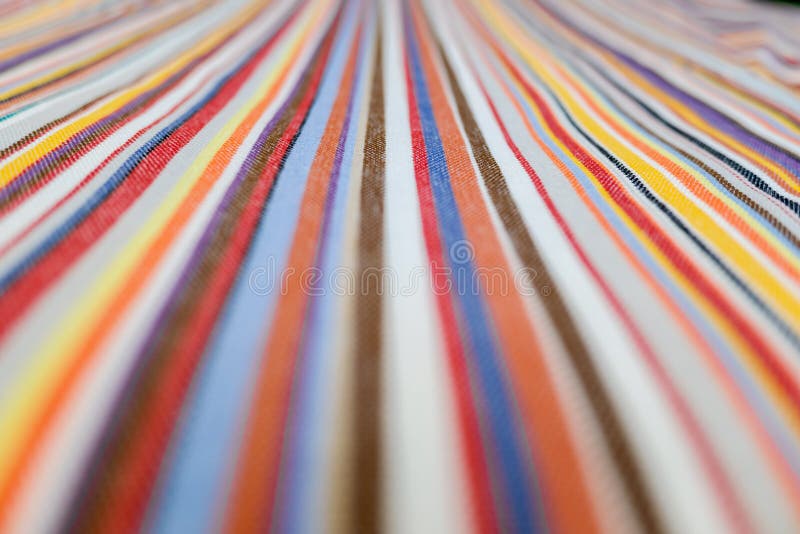 Background of Parallel Colored Lines on a Fabric Stock Photo - Image of ...