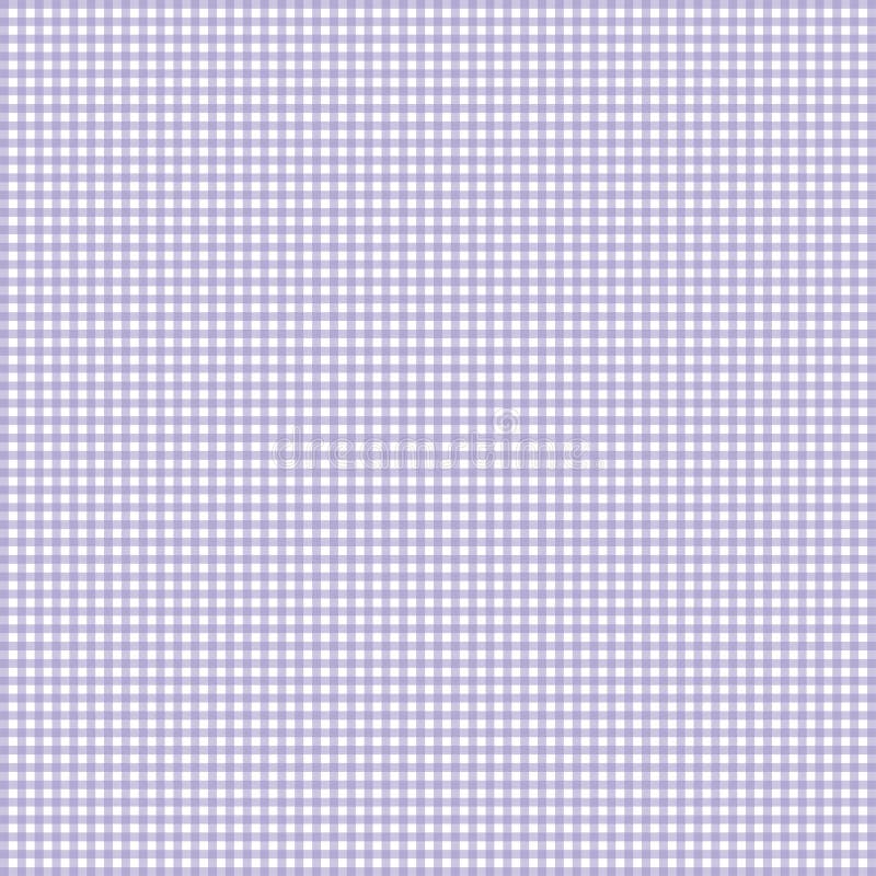 Background of Pastel Lilac Plaid Pattern Stock Illustration ...