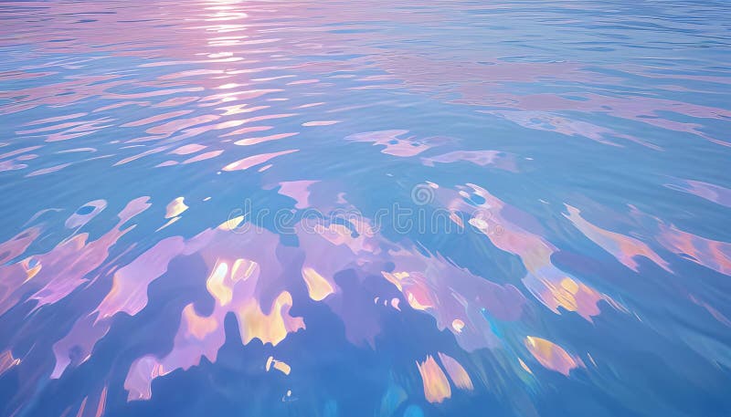 Background with Patches of Light on Water from the Waves Stock ...