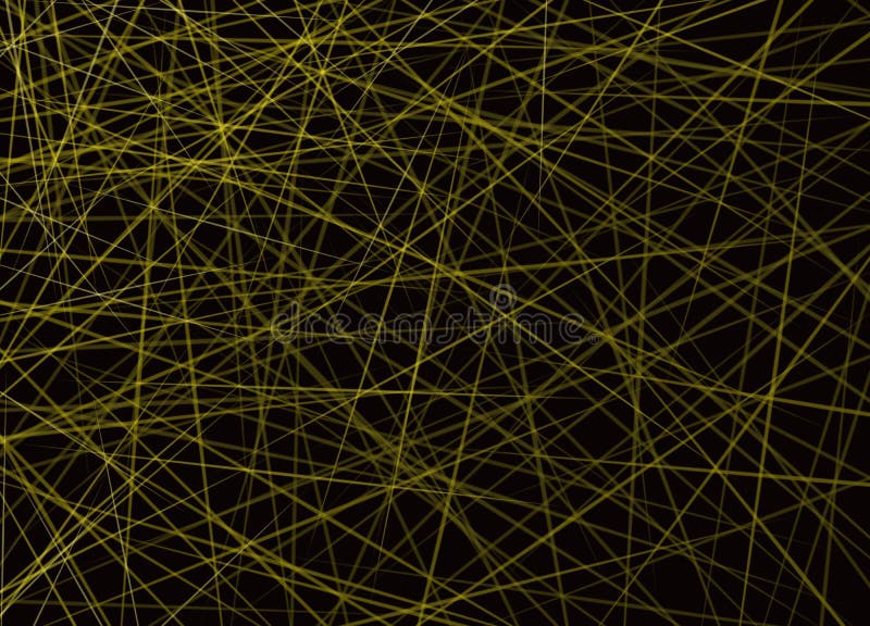 Horizontal Crossing of Blue Lines on Black Background Stock ...