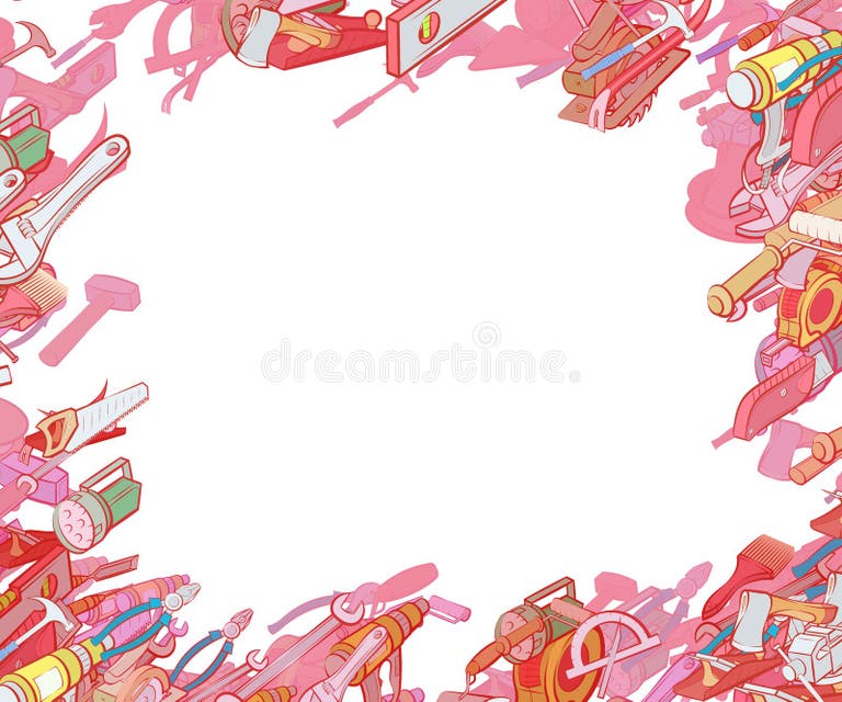 Tools Border Transparent Background Stock Illustrations – 102 Tools ...
