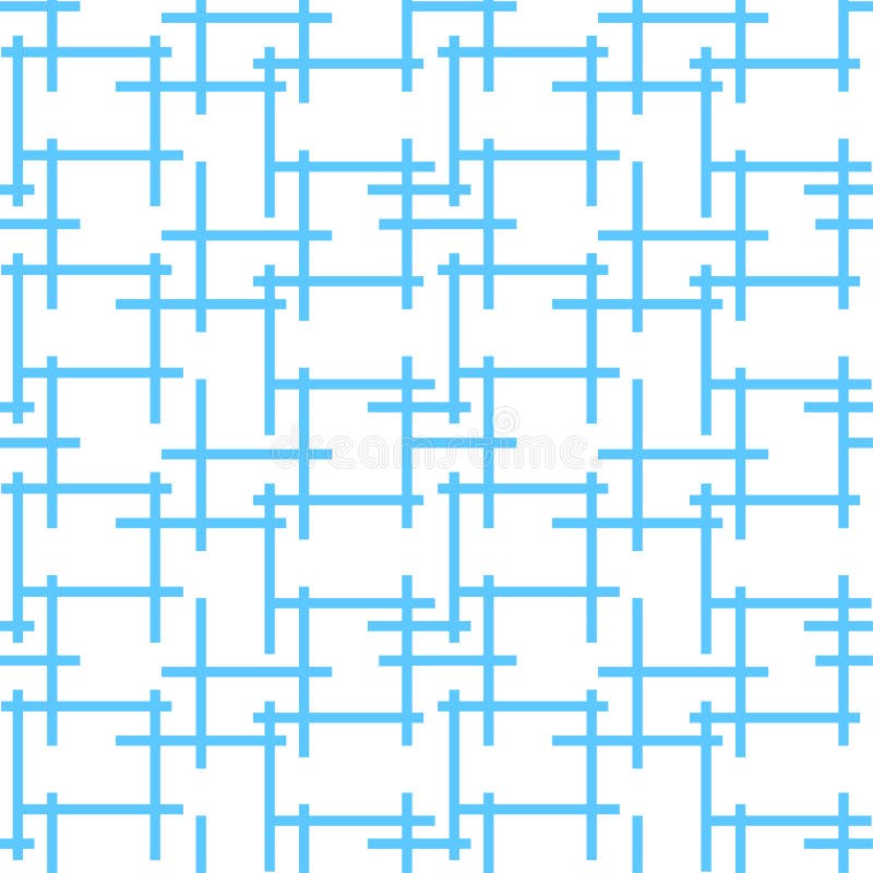 Background Pattern with Abstract Endless Blue Net Maze Stock ...