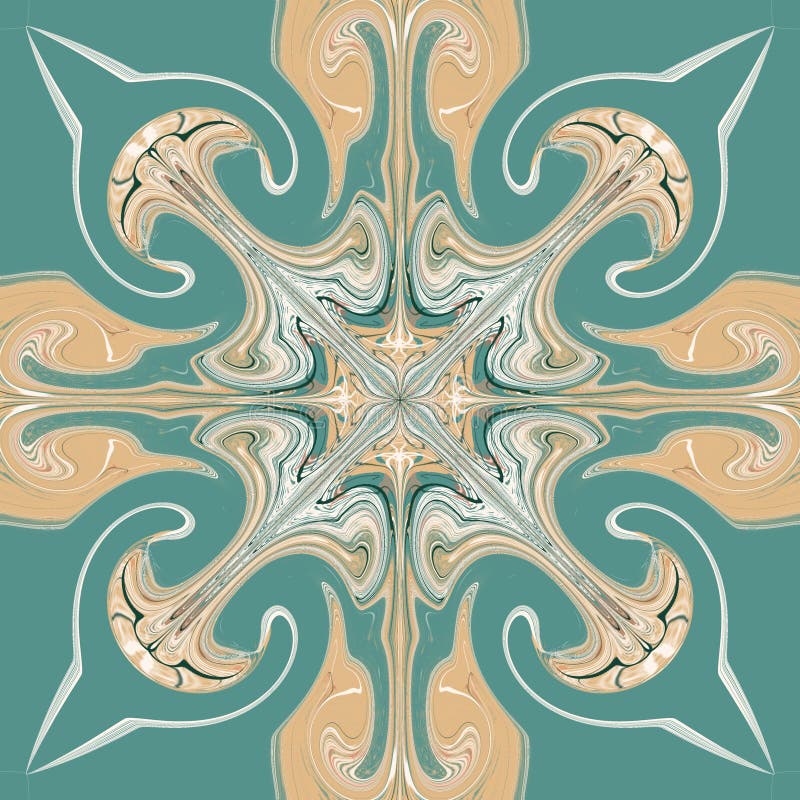 Background Pattern. Abstract Radial Pattern in the Shape of a Square ...