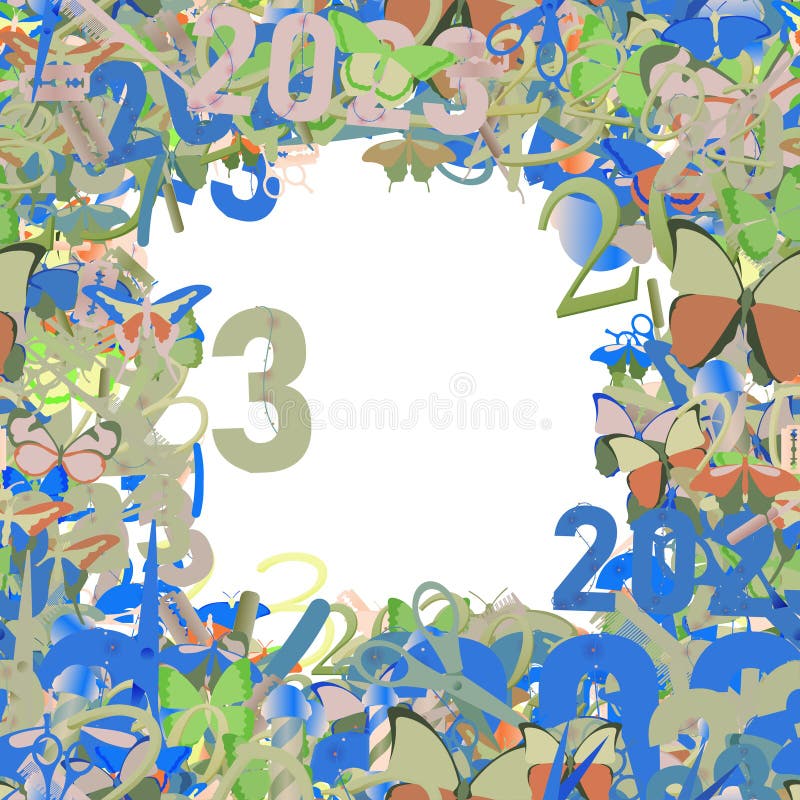 Background Pattern Abstract Seamless Design Texture. Border Frame ...