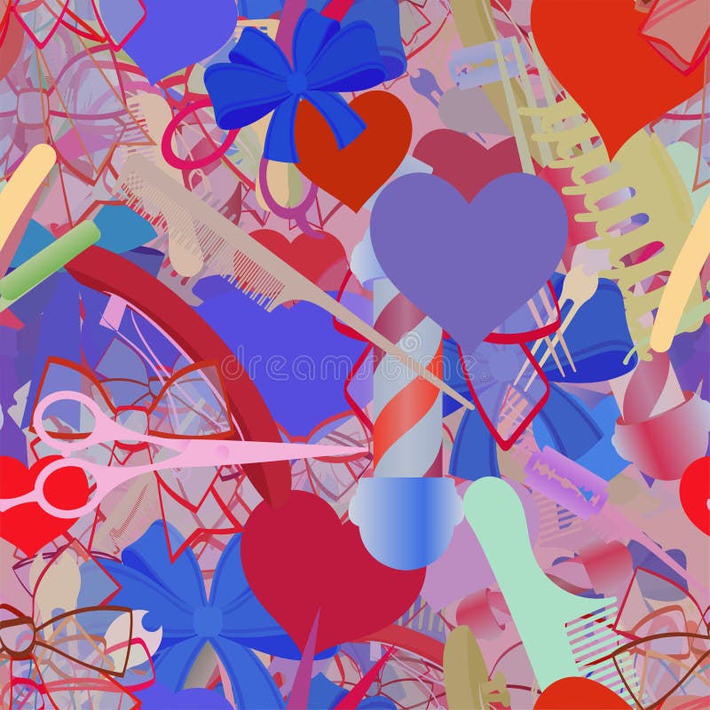 Design Pattern. Mixture of Topics, Abstract Art Stock Vector ...