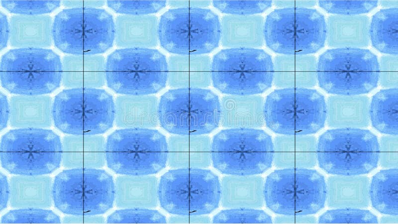 Background Pattern of Blue Shape Color Stock Illustration ...