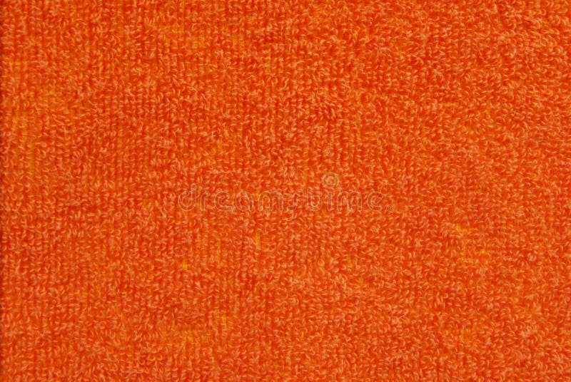 Background Pattern Bright Orange Color Terry Cloth Stock Image - Image ...