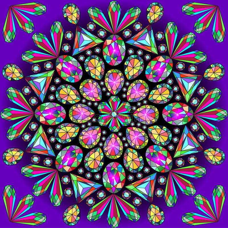 The Background with Brilliant Note and Line. Stock Illustration ...