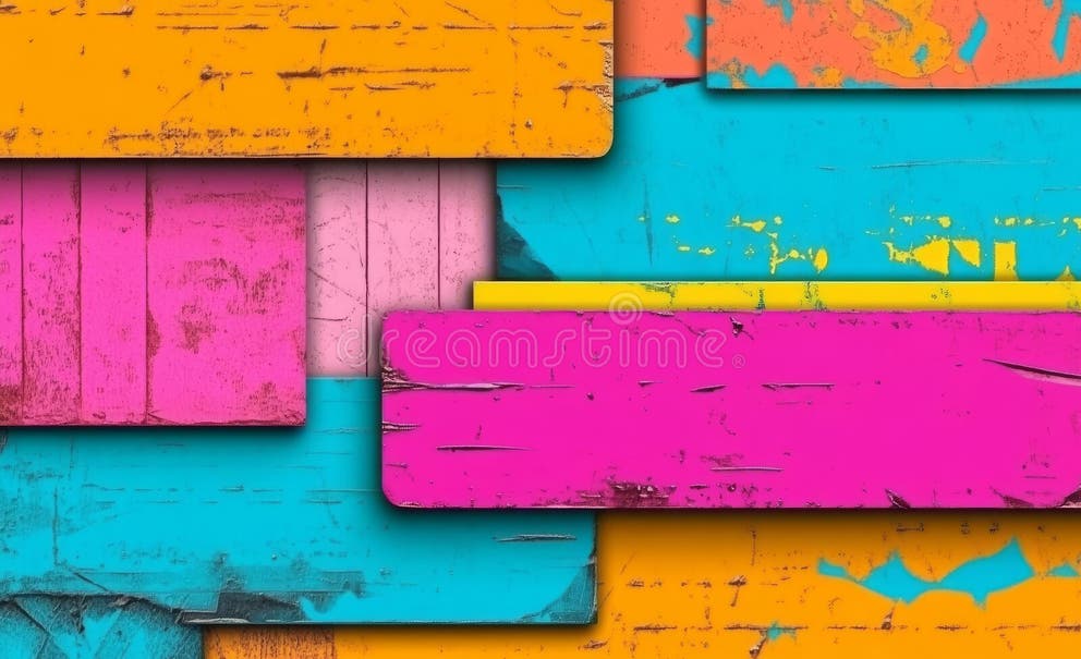 A Background Pattern of Colorful Diamonds with Faint Textures Stock ...