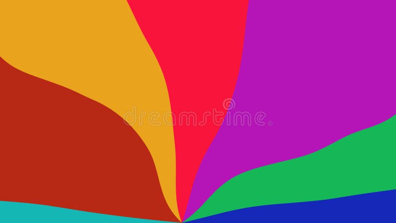Background Pattern Colorful Waves Memphis Stock Illustration ...