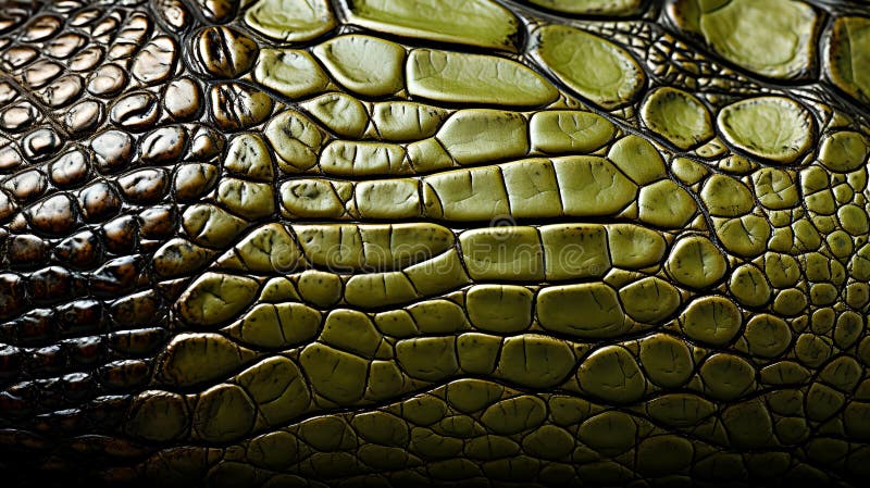 Background Pattern Crocodile Alligator Skin. Reptile Skin Close Up ...
