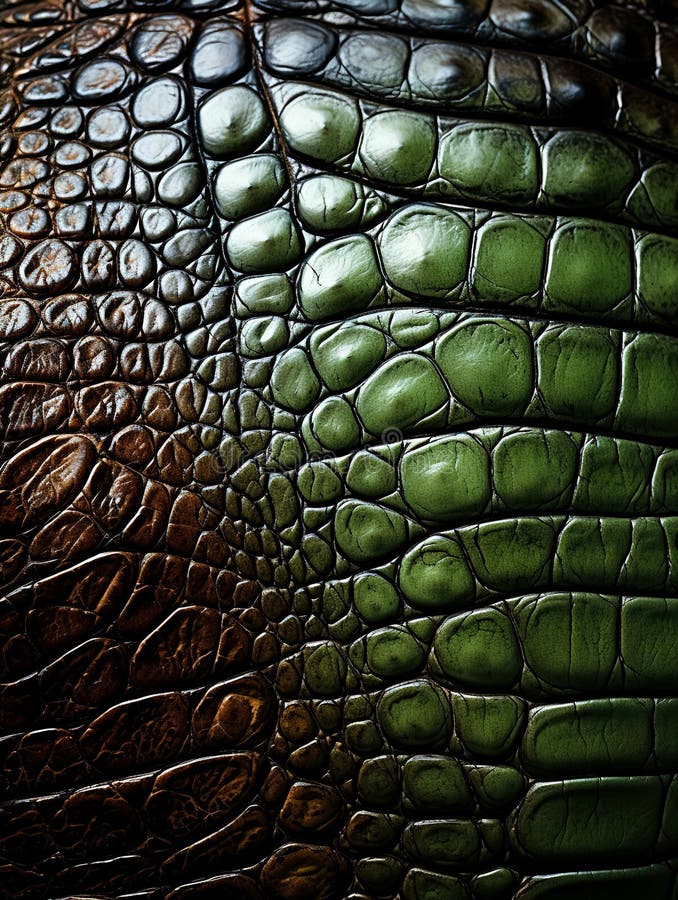 Background Pattern Crocodile Alligator Skin. Reptile Skin Close Up ...