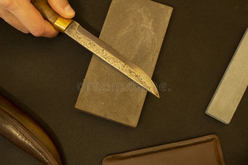 Background with a Pattern of Damascus Steel. Damascus Steel with ...