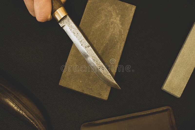 Background with a Pattern of Damascus Steel. Damascus Steel with ...