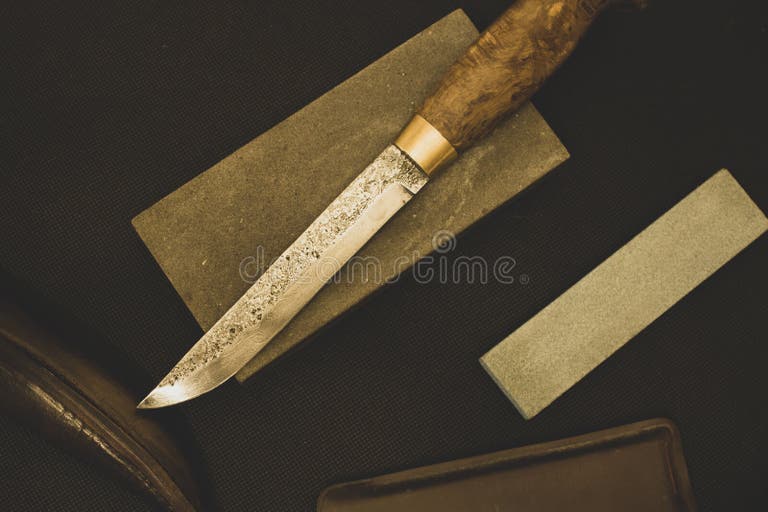 Background with a Pattern of Damascus Steel. Damascus Steel with ...