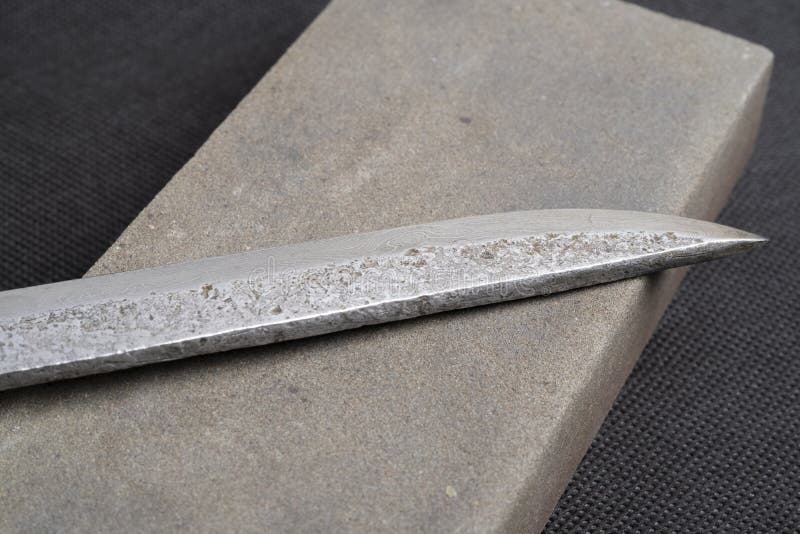 Background with a Pattern of Damascus Steel. Macro Shot of Damascus ...