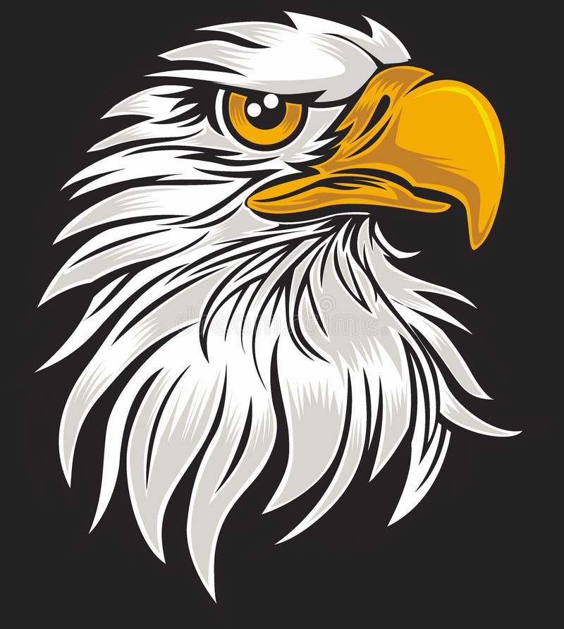 Birds Falcon Logo Vector Illustration Stock Vector - Illustration of ...