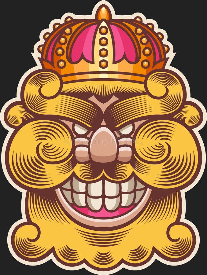 Angry King Coloring Stock Illustrations – 97 Angry King Coloring Stock ...