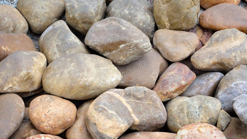 Background Pattern of River Rocks Stock Image - Image of outdoor ...