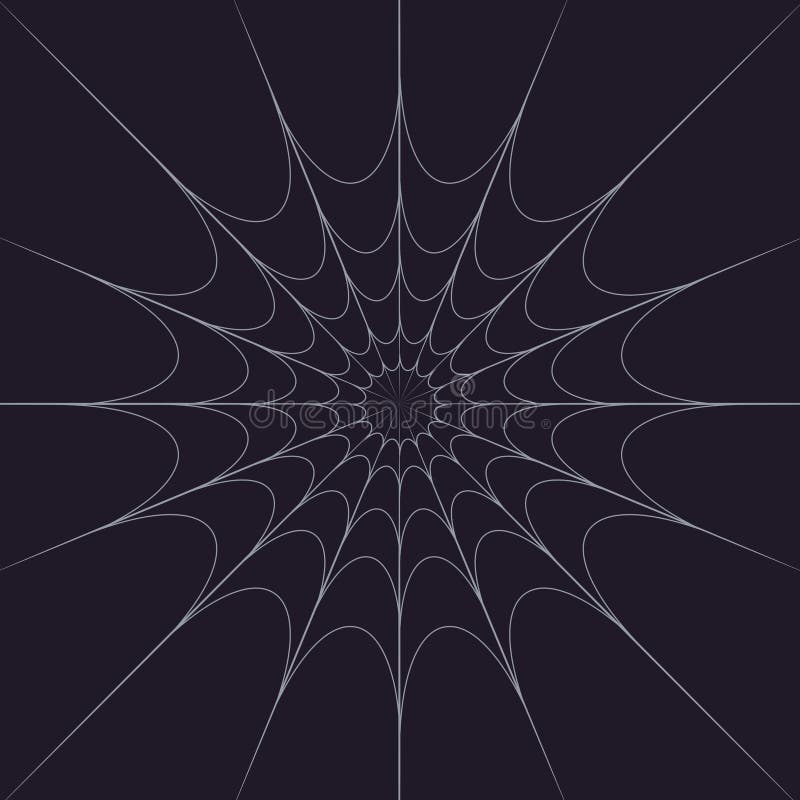 Spider Web Background Halloween Themed Vector Graphic Stock Vector ...