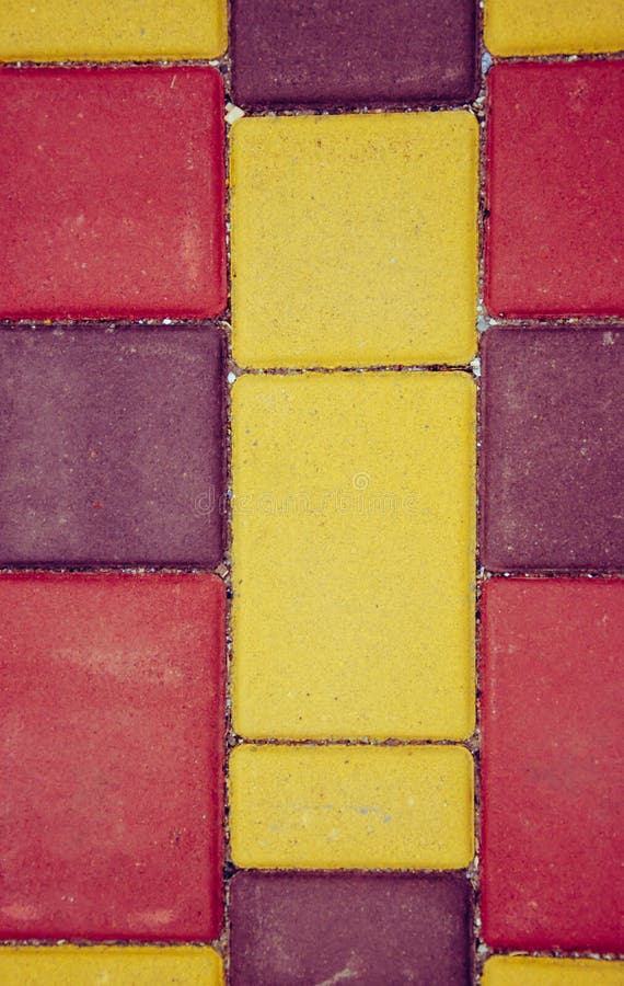 Background Paving Stones of Different Sizes and Colors of the Correct ...