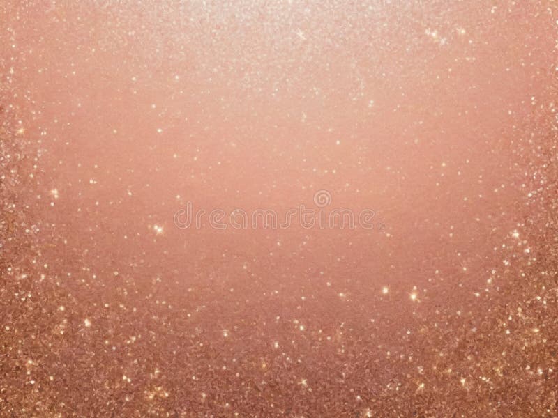 Background Peach Glitter Foil - Generated by Ai Stock Illustration ...
