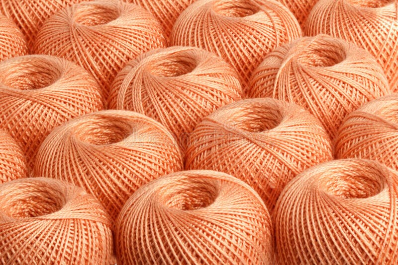 Background peach yarn stock image. Image of texture, textile - 62637403