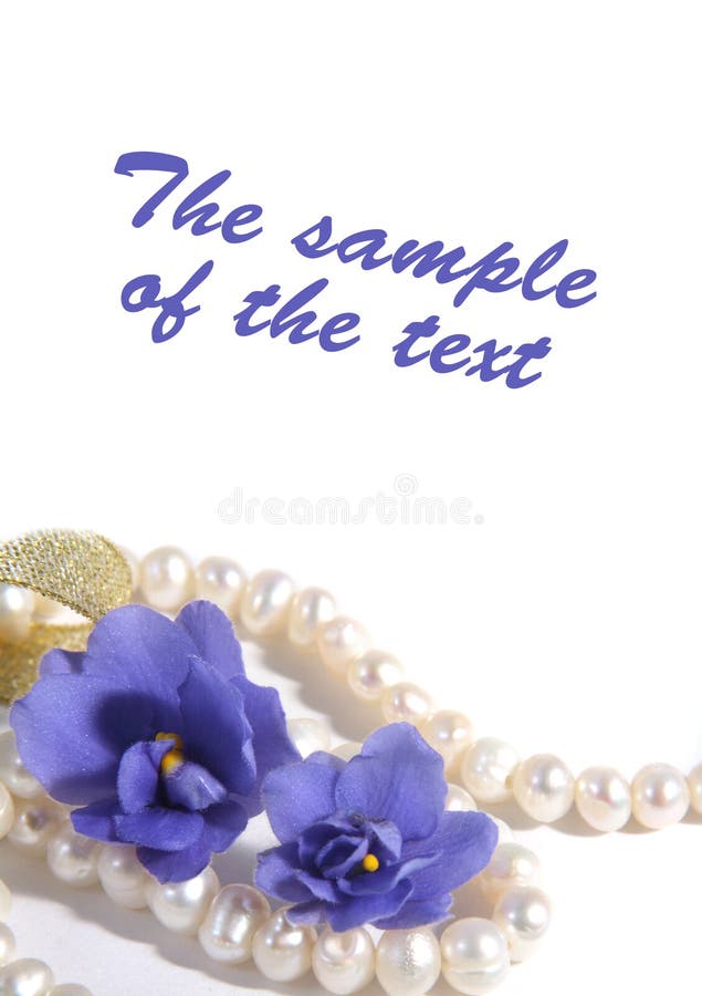 Background with Pearls and Colors Stock Photo - Image of violet, blue ...