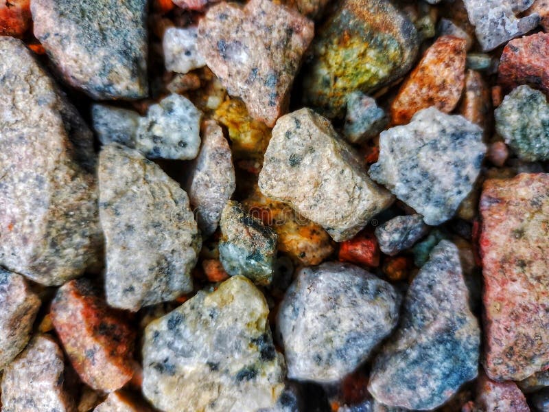 Background with Pebble Stones that Look Very Natural Stock Image ...