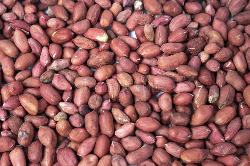 Background of Peeled Raw Peanuts. Peanuts without Shells, Healthy Food ...