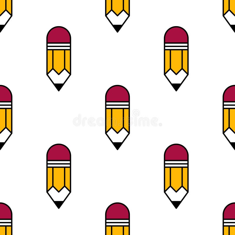 Background pencil small stock vector. Illustration of background ...