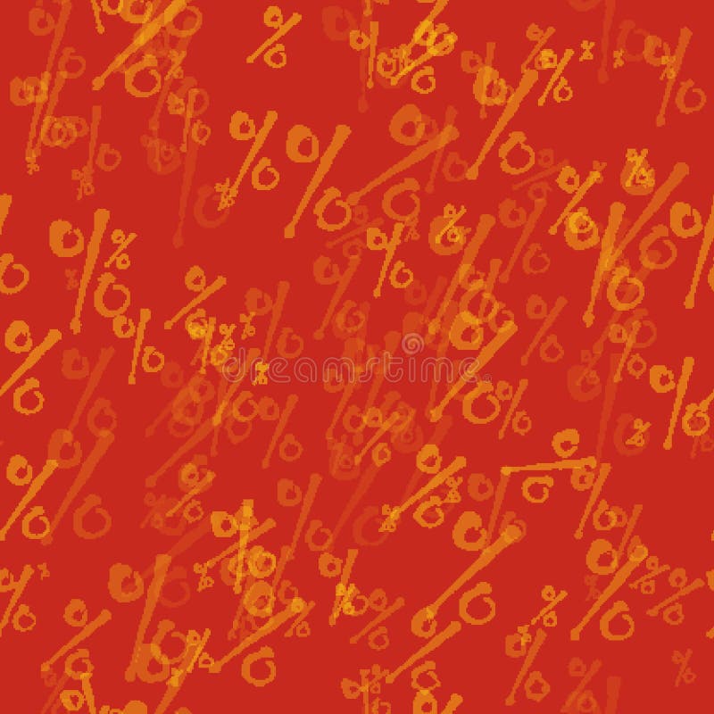 Background with a Percent Sign Stock Illustration - Illustration of ...