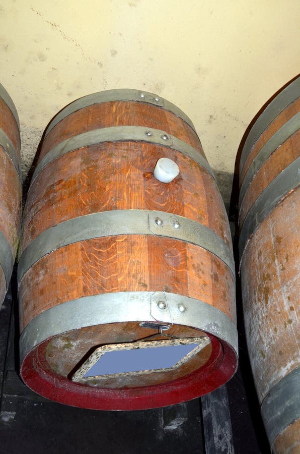 Background Perspective Inside a Winecellar Stock Photo - Image of ...