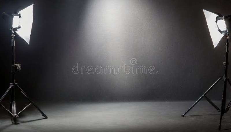 Background: Photo Studio Background with Lighting and Textured Surface ...