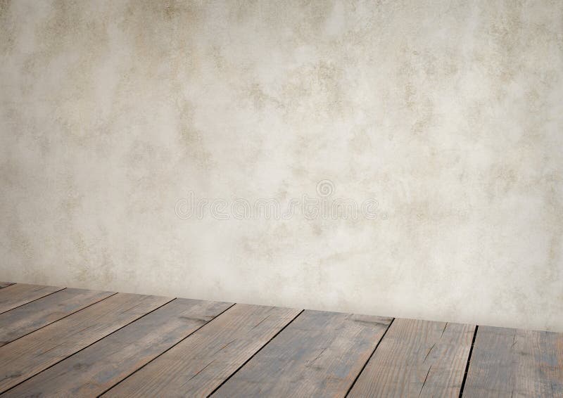 Background for Photo Studio with Wooden Table and Backdrop. Stock Image ...