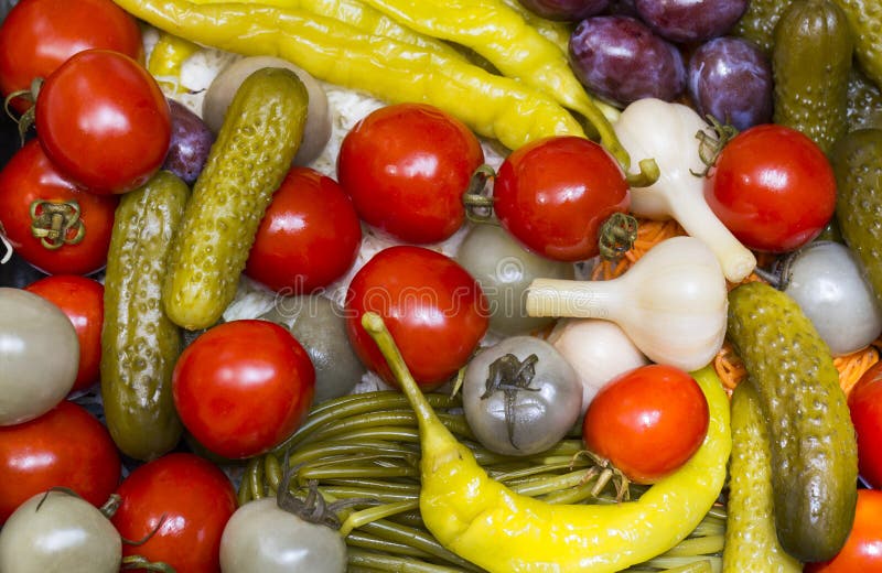 Background of pickled stock image. Image of edible, food - 93294609