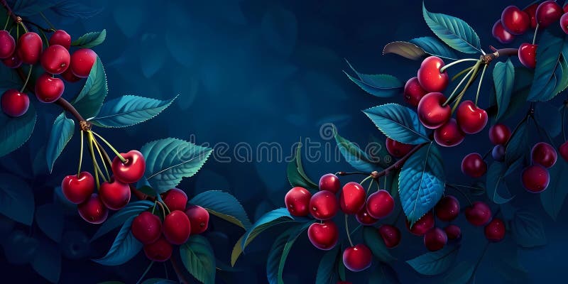 Background Picture with Berries, a Simple Image of Berry Bushes ...
