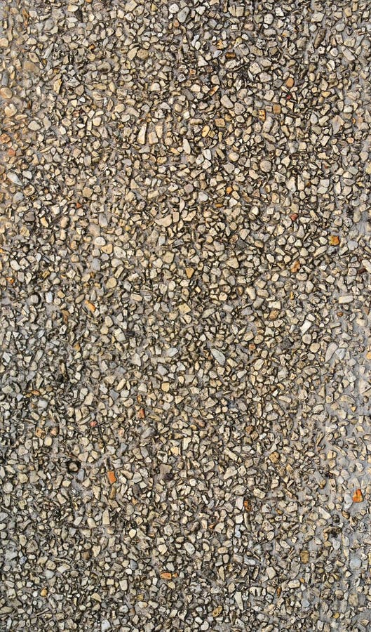 Surface of Chipped Stone Concrete. Stock Image - Image of gray, path ...