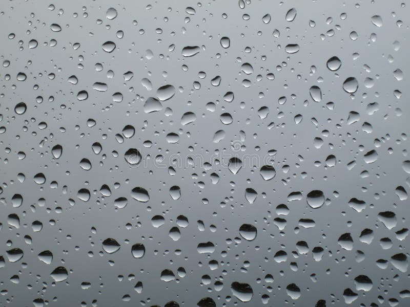 The Background Picture Rain on Glass Stock Photo - Image of water ...