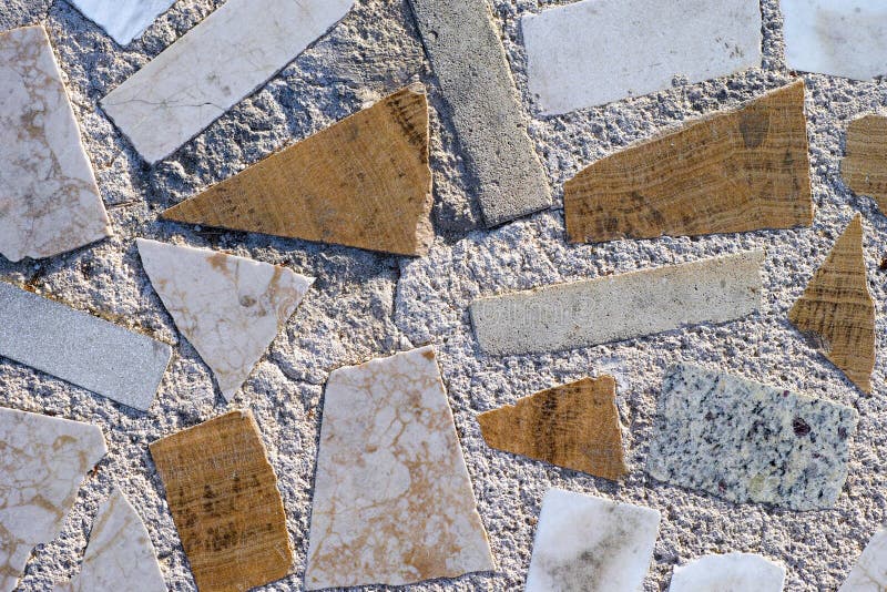 Background with Pieces of Stone Stock Image - Image of decoration, rock ...