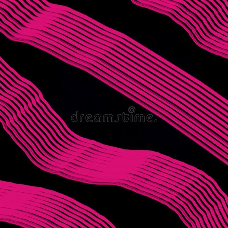 Background with Pink Lines on a Black Background for Your Ideas and ...