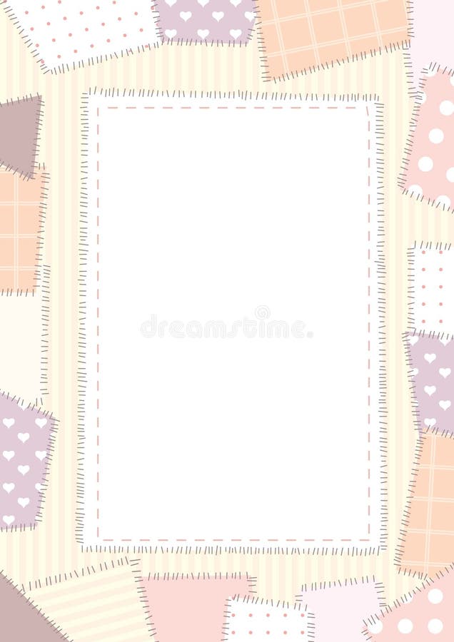 Background pink patchwork stock vector. Illustration of sweet - 21668168
