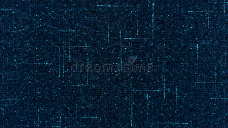 Background from Pixel Map with Moving Lines. Animation Stock Photo ...