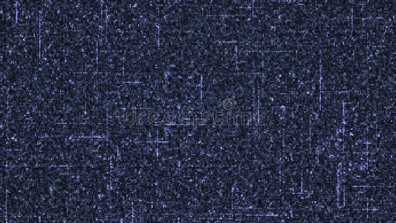 Background from Pixel Map with Moving Lines. Animation Stock ...