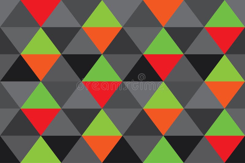 Background Pixel Triangle Banner Pattern Abstract Green Black Stock ...